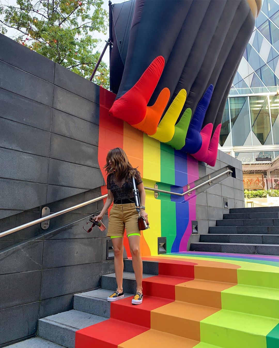 debby-ryan-went-hunting-for-these-pride-stairs-in-manchester-i-m