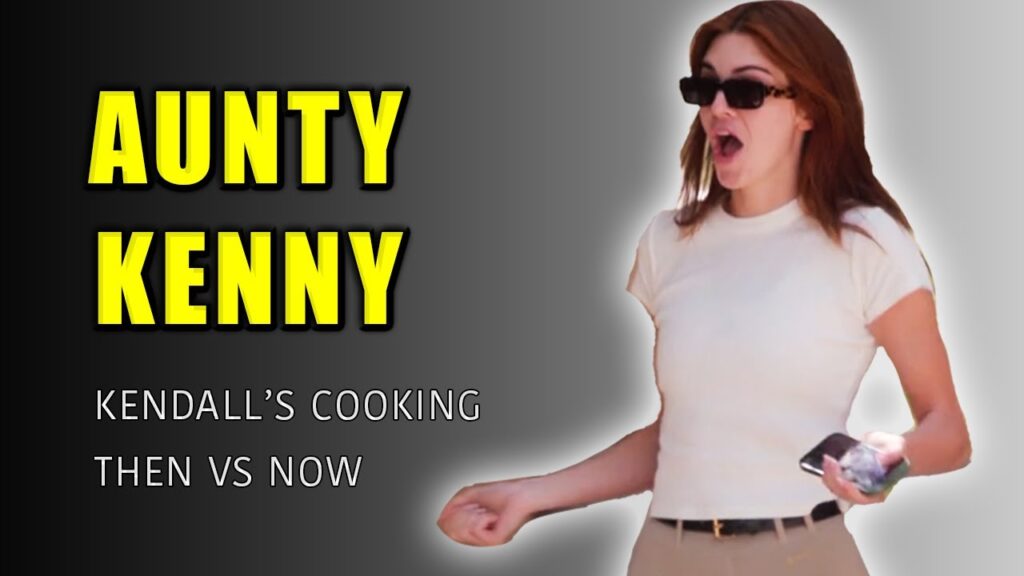 Kendall Jenner's funny cooking THEN vs NOW 😂😂 #thekardashians - INBELLA
