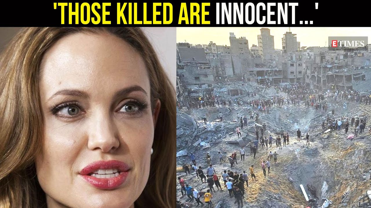 Angelina Jolie Reacts To The Ongoing Deadly Conflict Between Israel And
